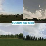 FS22 Custom Sky mod v1.0 - FS 22 Other Mod Download