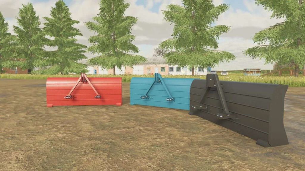 FS22 Dozer Blade v1.0 - FS 22 Implements & Tools Mod Download