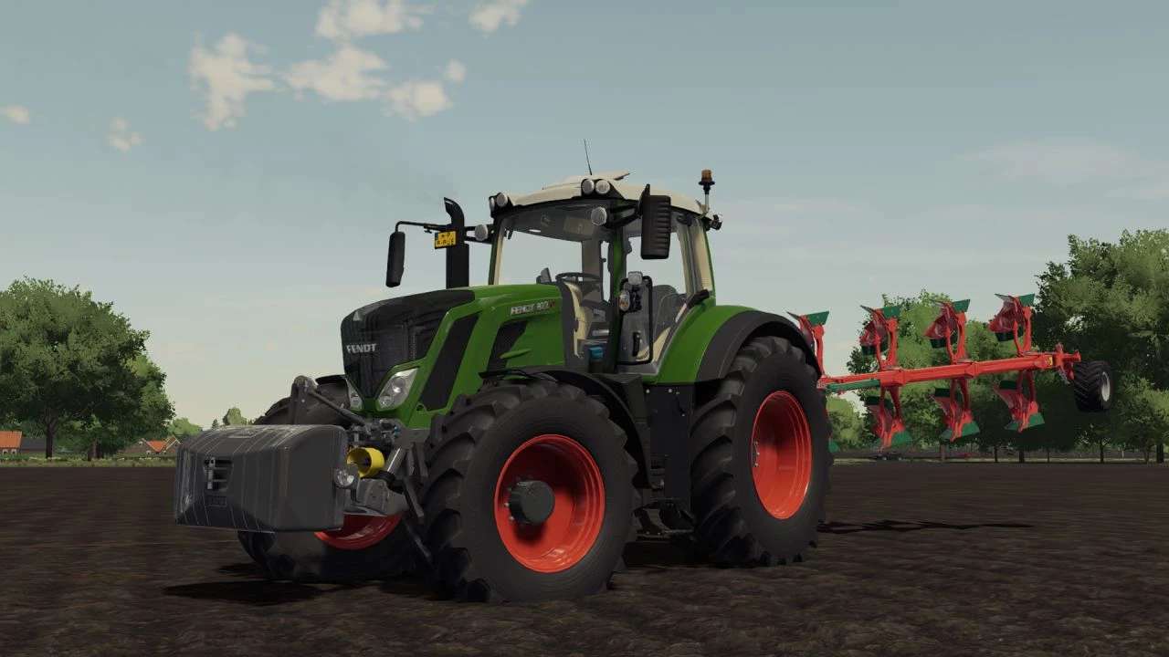 FS22 Fendt 800 S4 by MAXMODDING v1.0 - FS 22 Tractors Mod Download