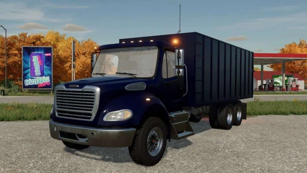 FS22 Freightliner M2 112 Flatbed/AR Truck v1.0.0.1 - FS 22 Trucks Mod ...