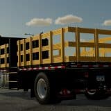 FS22 GMC C8500 Flatbed Cone Truck v1.0 - FS 22 Trucks Mod Download