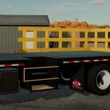 FS22 GMC C8500 Flatbed Cone Truck v1.0 - FS 22 Trucks Mod Download
