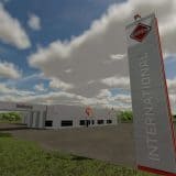 FS22 IH dealer decoration v1.0 - FS 22 Objects Mod Download