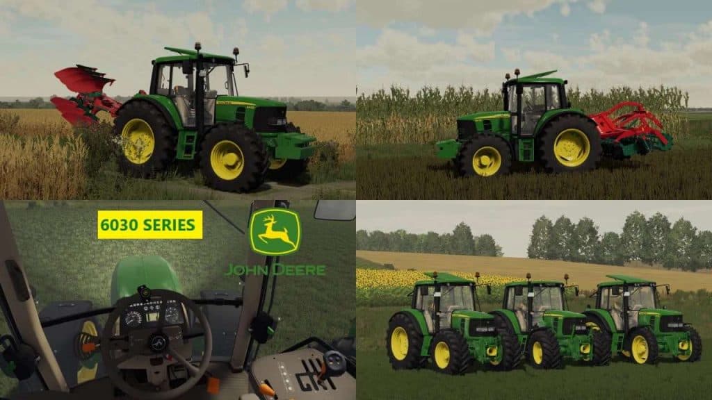 FS22 John Deere 6030 Series 4 cylinders v1.0.1.1 - FS 22 Tractors Mod ...