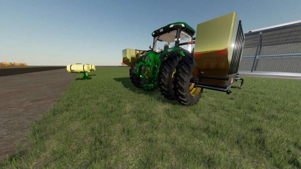 FS22 John Deere 8R SideQuest v1.0 - FS 22 Tractors Mod Download