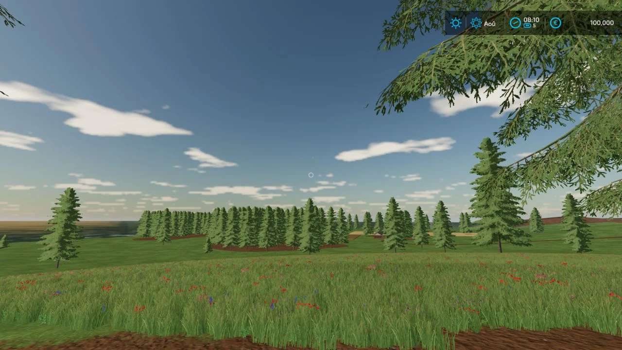 FS22 La Vallée Perdue v1.0 - FS 22 Maps Mod Download