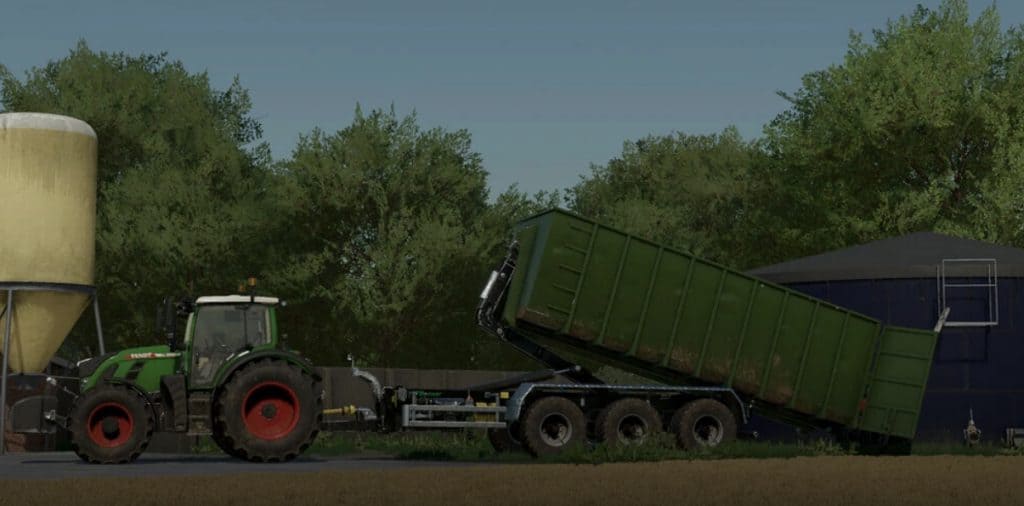 FS22 Lizard Container v1.1 - FS 22 Trailers Mod Download