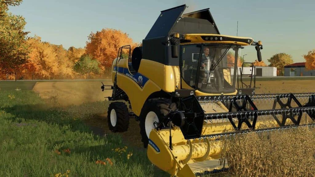 FS22 New Holland CX 6.80 v1.0 - FS 22 Combines Mod Download
