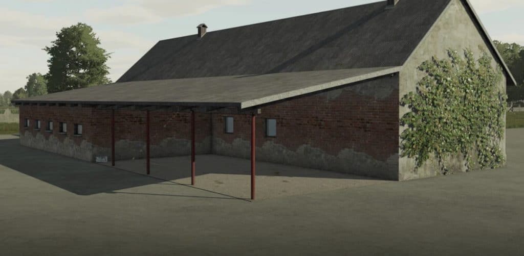 FS22 Old Pigsty v1.1 - FS 22 Objects Mod Download