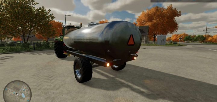 FS22 Old Wooden Trailer v1.0 - FS 22 Trailers Mod Download