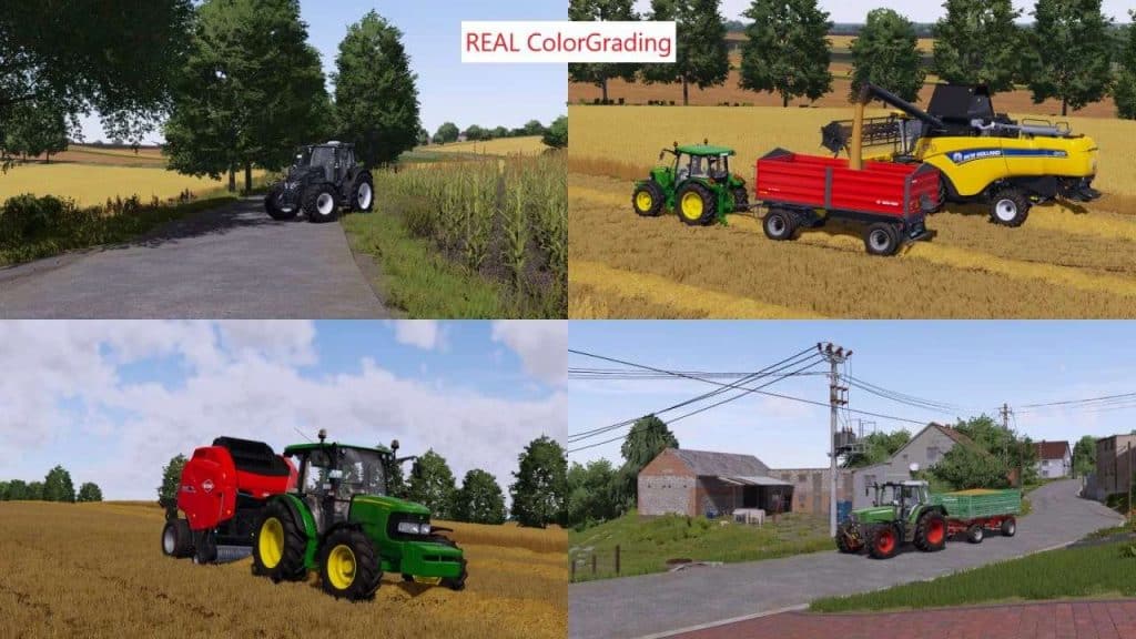 Real Color Grading 1 v1 (1) - Farming simulator 19 / 17 / 15 Mod