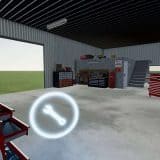 FS22 Small Workshop v1.0 - FS 22 Objects Mod Download