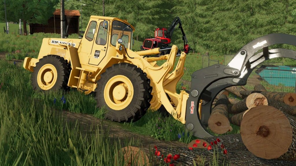 Volvo Wheel Loader v1.0 (1) - Farming simulator 19 / 17 / 15 Mod