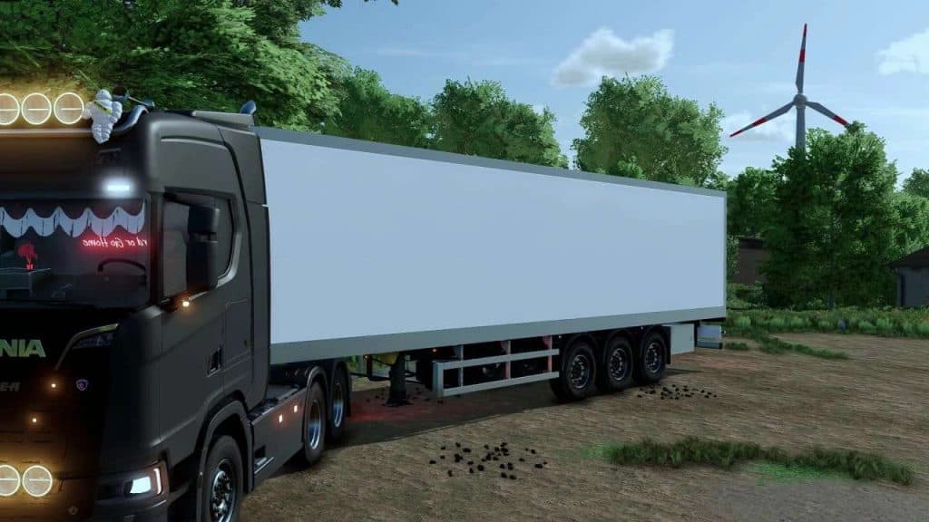 FS22 Schmitz S.KO Sattelkoffer v1.0 - FS 22 Trailers Mod Download