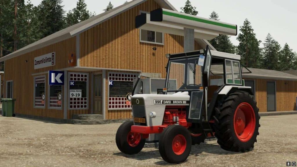 FS22 Classic David Brown 996 v1.0 - FS 22 Tractors Mod Download