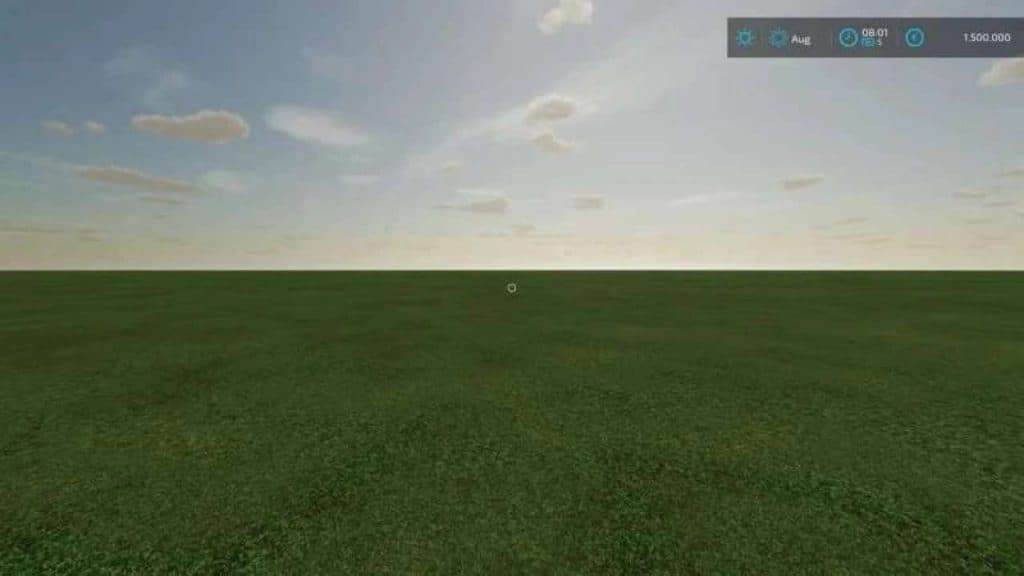 FS22 Empty Map v1.0 - FS 22 Maps Mod Download