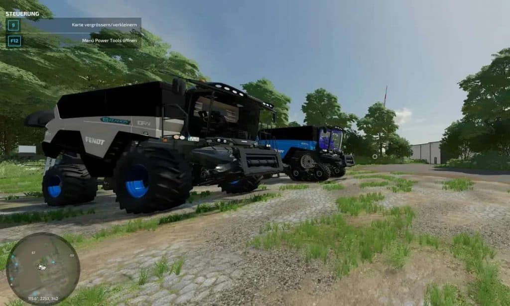 FS22 EnZanos Ideal 10T v1.1.1.1 - FS 22 Combines Mod Download