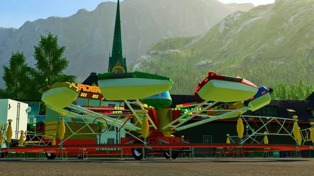 Invader Fairground Carousel v1.0 (5) - Farming simulator 19 / 17 / 15 Mod