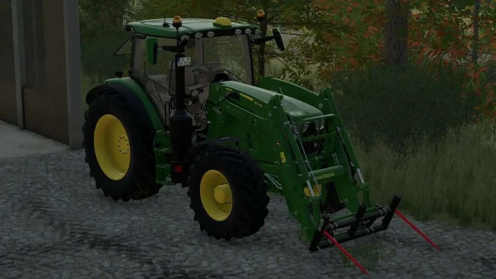 FS22 John Deere 6R Medium Frame Gen2 v1.0 - FS 22 Tractors Mod Download