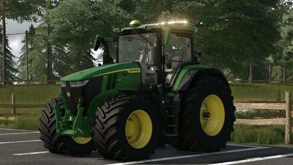 FS22 John Deere 7R Edited v1.0 - FS 22 Tractors Mod Download