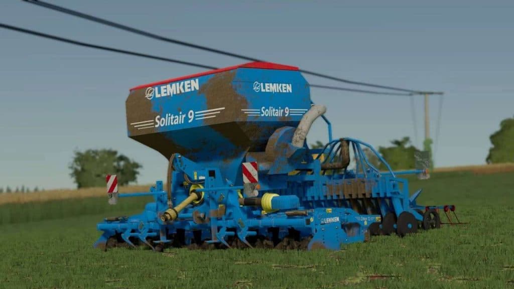 FS22 Lemken Solitair 9 v1.0 - FS 22 Implements & Tools Mod Download