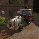 FS22 Old Cattle Trailer v1.0 - FS 22 Trailers Mod Download