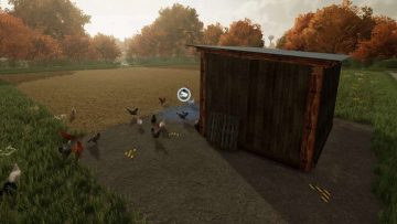 Open Chicken Coop v1.0 (1) - Farming simulator 19 / 17 / 15 Mod