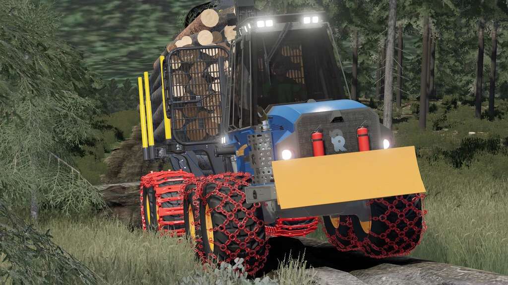 FS22 Rottne F20D v1.0.0.1 - FS 22 Forestry Mod Download