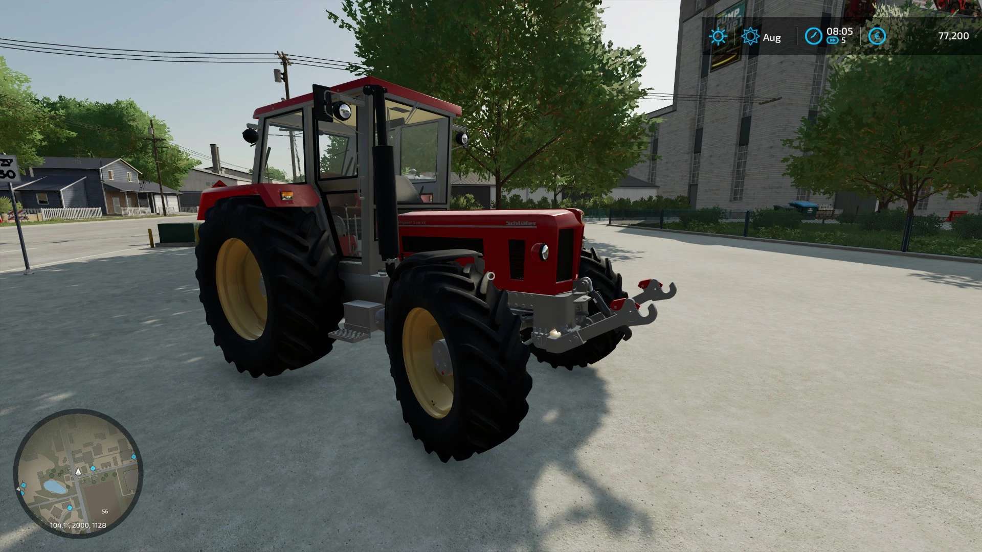 FS22 Schlüter Compact 950V6 Converted v1.0 - FS 22 Tractors Mod Download