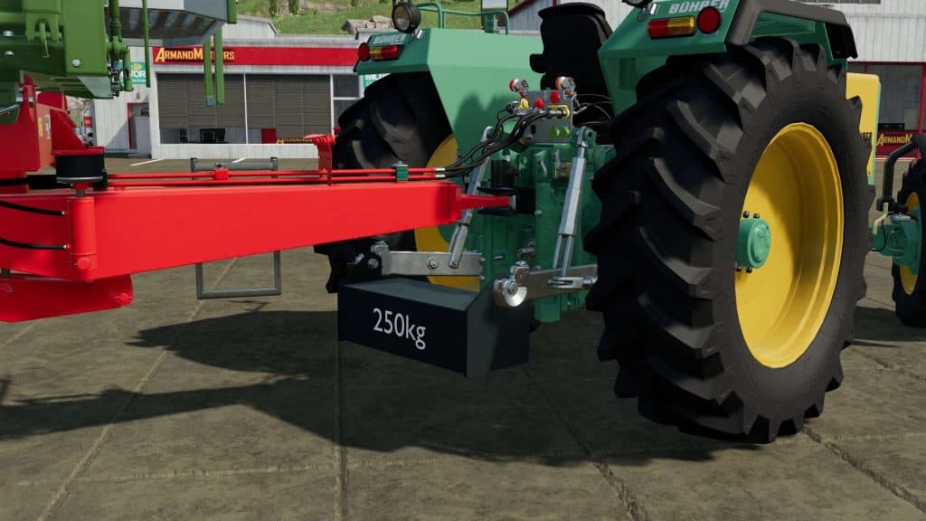 FS22 Selfmade 250kg Underfloorweight v1.0 - FS 22 Implements & Tools ...