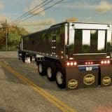 FS22 2022 MAC Tri-Axle End Dump Trailer v1.0 - FS 22 Trailers Mod Download