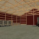 FS22 58×50 Shop With Attached 70×38 Cold Storage v1.0 - FS 22 Objects ...