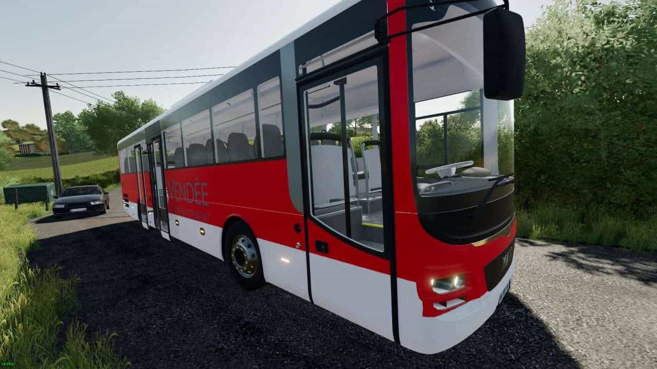 FS22 Bus Man Intercity Vendée Le Département 85 v1.0 - FS 22 Vehicles ...