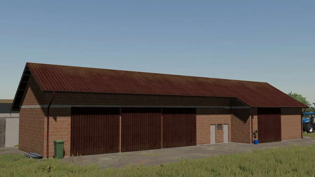 FS22 Garage’s With Sliding Doors v1.1 - FS 22 Objects Mod Download