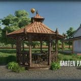 FS22 Garden Pavilion v1.0 - FS 22 Objects Mod Download