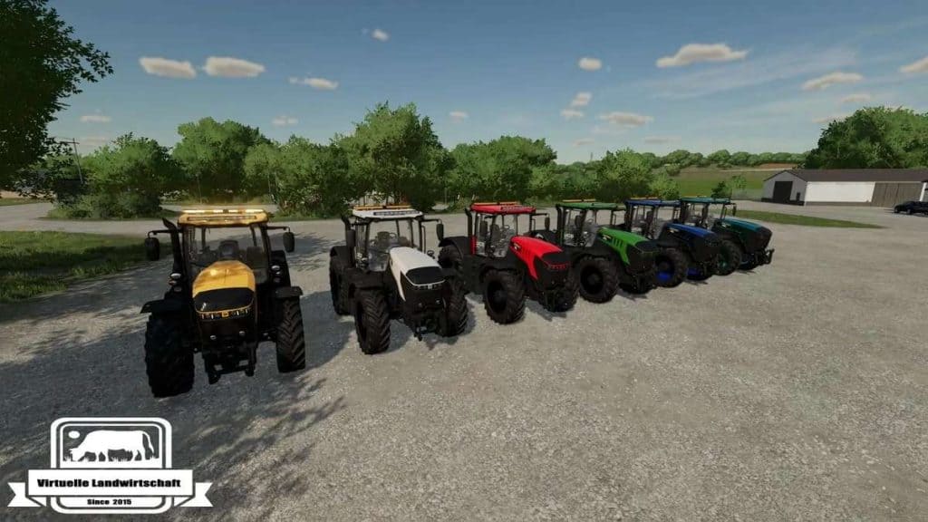 FS22 JCB Fastrac 8330 Virtual Farming LS22 v1.0.3 - FS 22 Tractors Mod ...