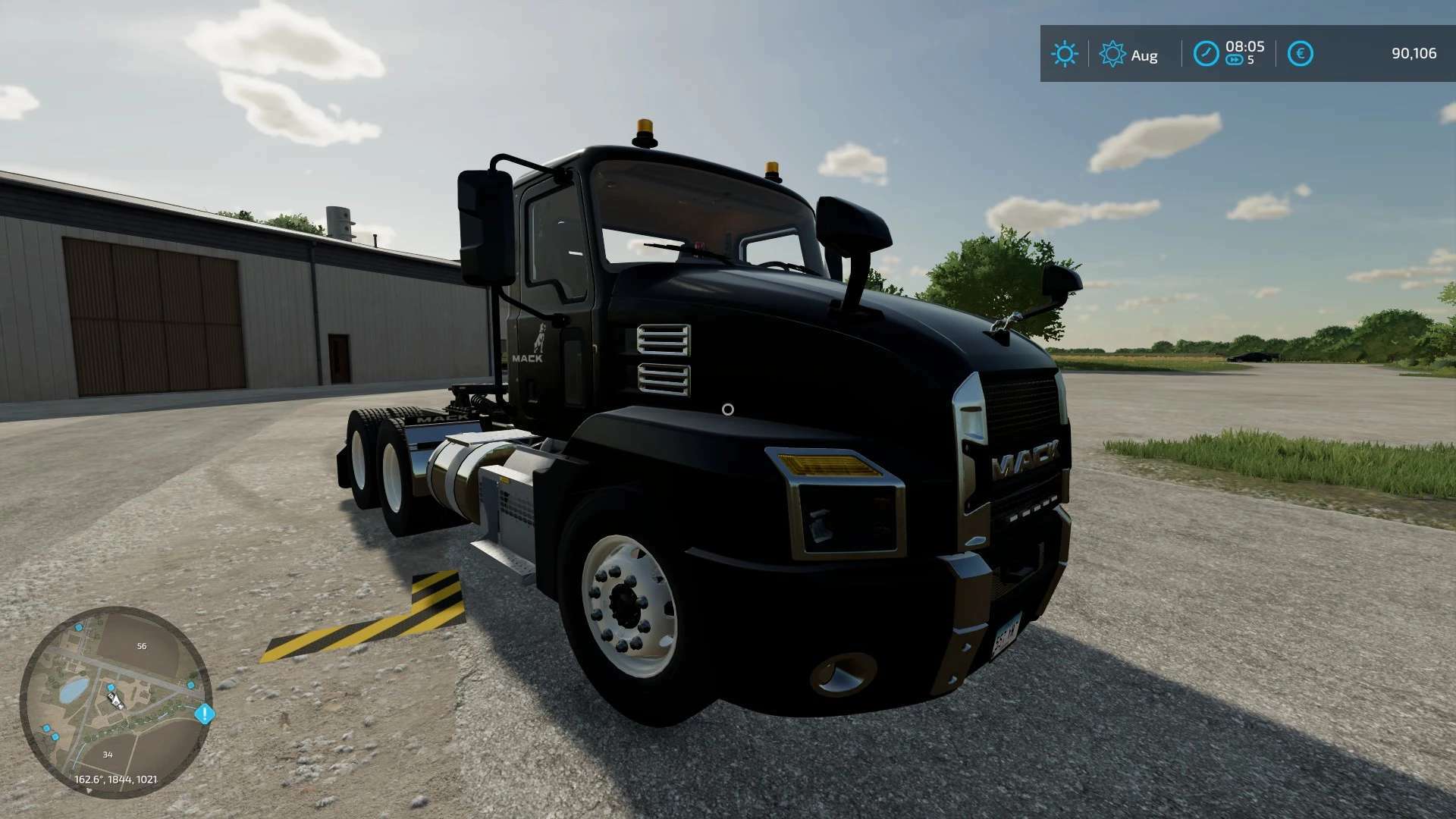 FS22 Mack Anthem 6×4 Mod Edition v1.0.0.1 - FS 22 Trucks Mod Download