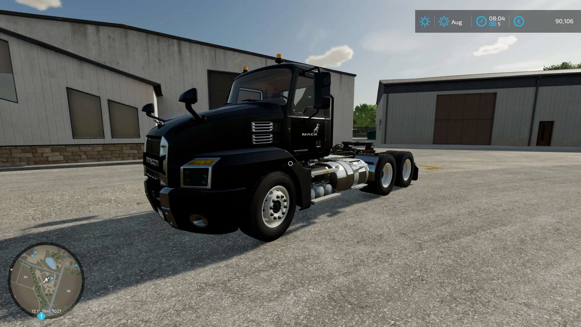 FS22 Mack Anthem 6×4 Mod Edition v1.0.0.1 - FS 22 Trucks Mod Download
