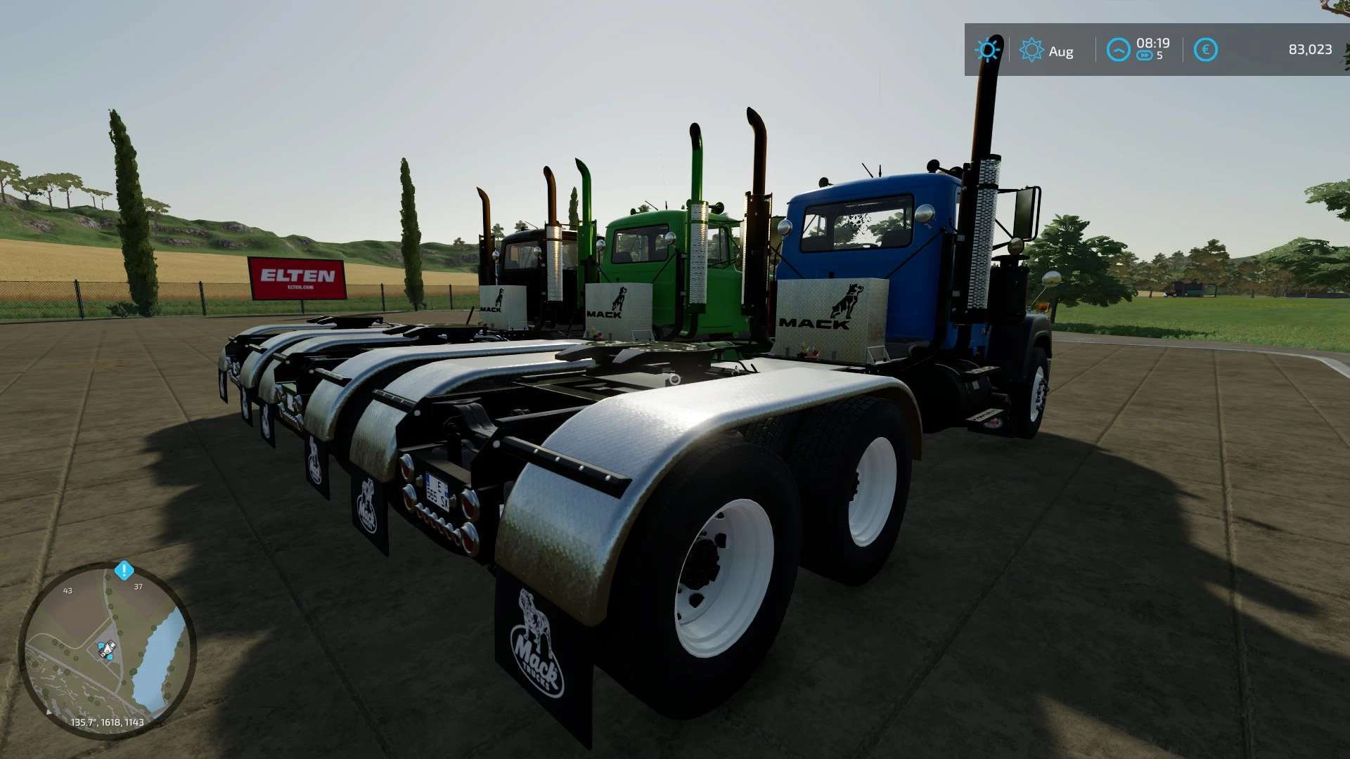 FS22 Mack Superliner 6×4 1979 Mod Edited v1.0.2 - FS 22 Trucks Mod Download