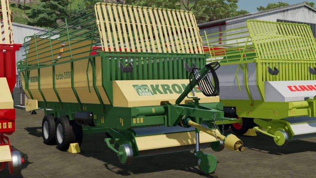Old Tandem Loading Wagons v1 (4) - Farming simulator 19 / 17 / 15 Mod