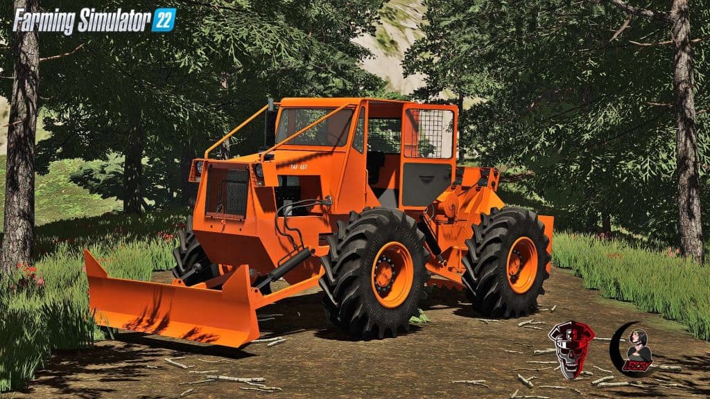 FS22 TAF 657 Forestry v1.0 - FS 22 Tractors Mod Download