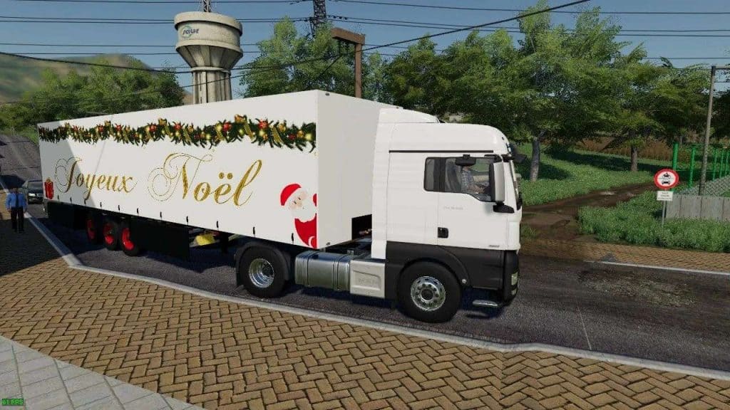 FS22 Trailer Merry Christmas BETA v1.0 - FS 22 Trailers Mod Download