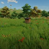 FS22 Wooden Hive For Bees v1.0 - FS 22 Objects Mod Download