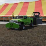 FS22 EXP22 Dodge Pulling Truck v1.0 - FS 22 Cars Mod Download