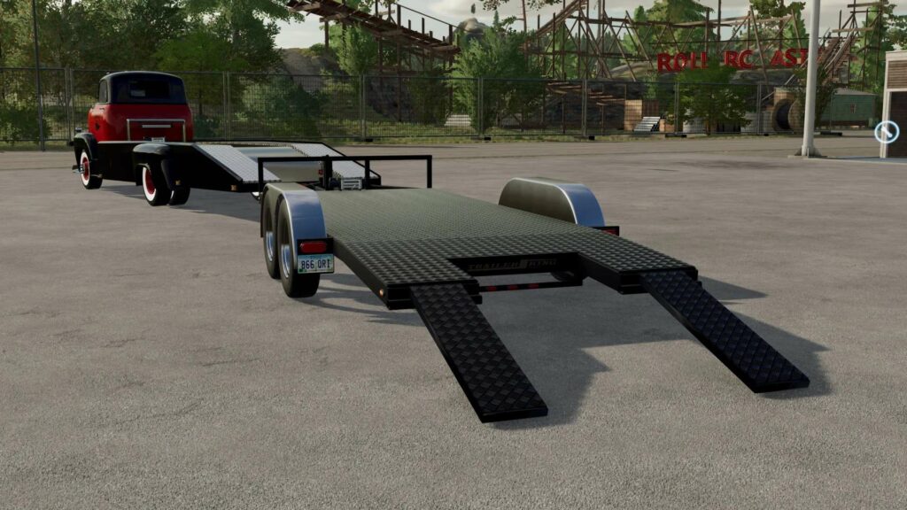 FS22 EXP22 Trailer King V1.0 - FS 22 Trailers Mod Download