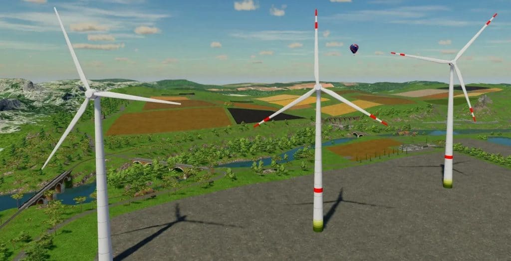 FS22 Enercon EP5 Windturbines v1.3 - FS 22 Objects Mod Download