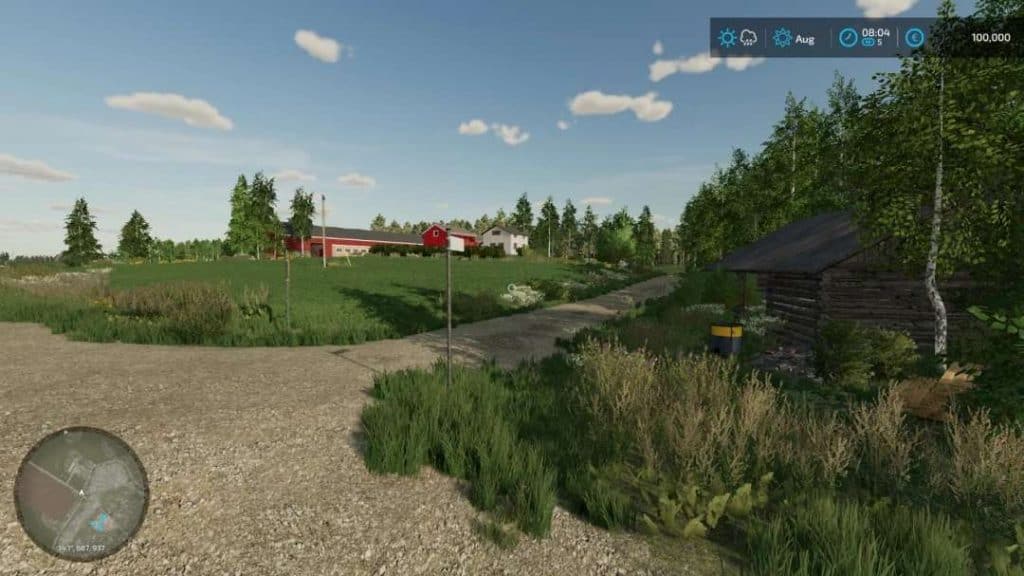 Finland Map Jokitie v1 (2) - Farming simulator 19 / 17 / 15 Mod