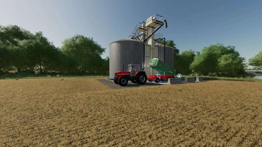 Grain silo and TP v1 (1) - Farming simulator 19 / 17 / 15 Mod