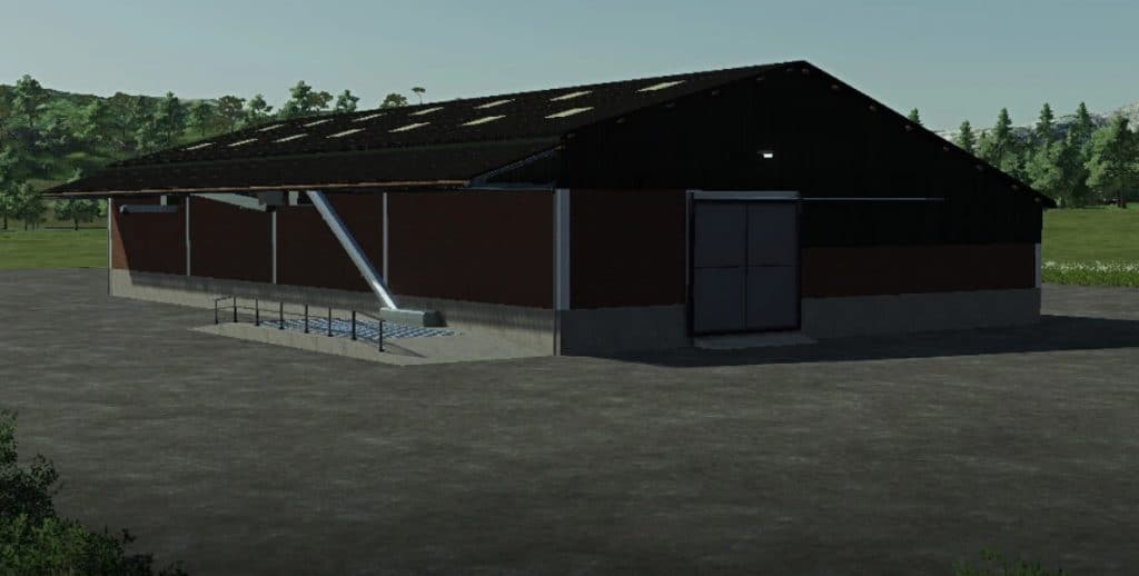 Hall Prefab (Prefab) v1 (1) - Farming simulator 19 / 17 / 15 Mod