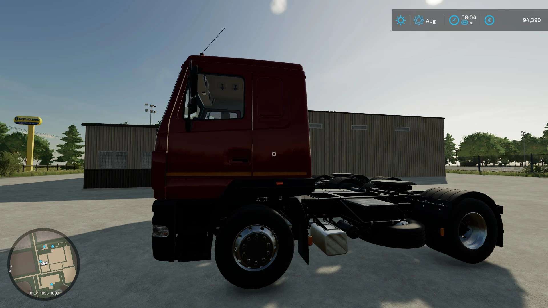 FS22 MAZ 6430Е8/5440С5 v1.0 - FS 22 Trucks Mod Download